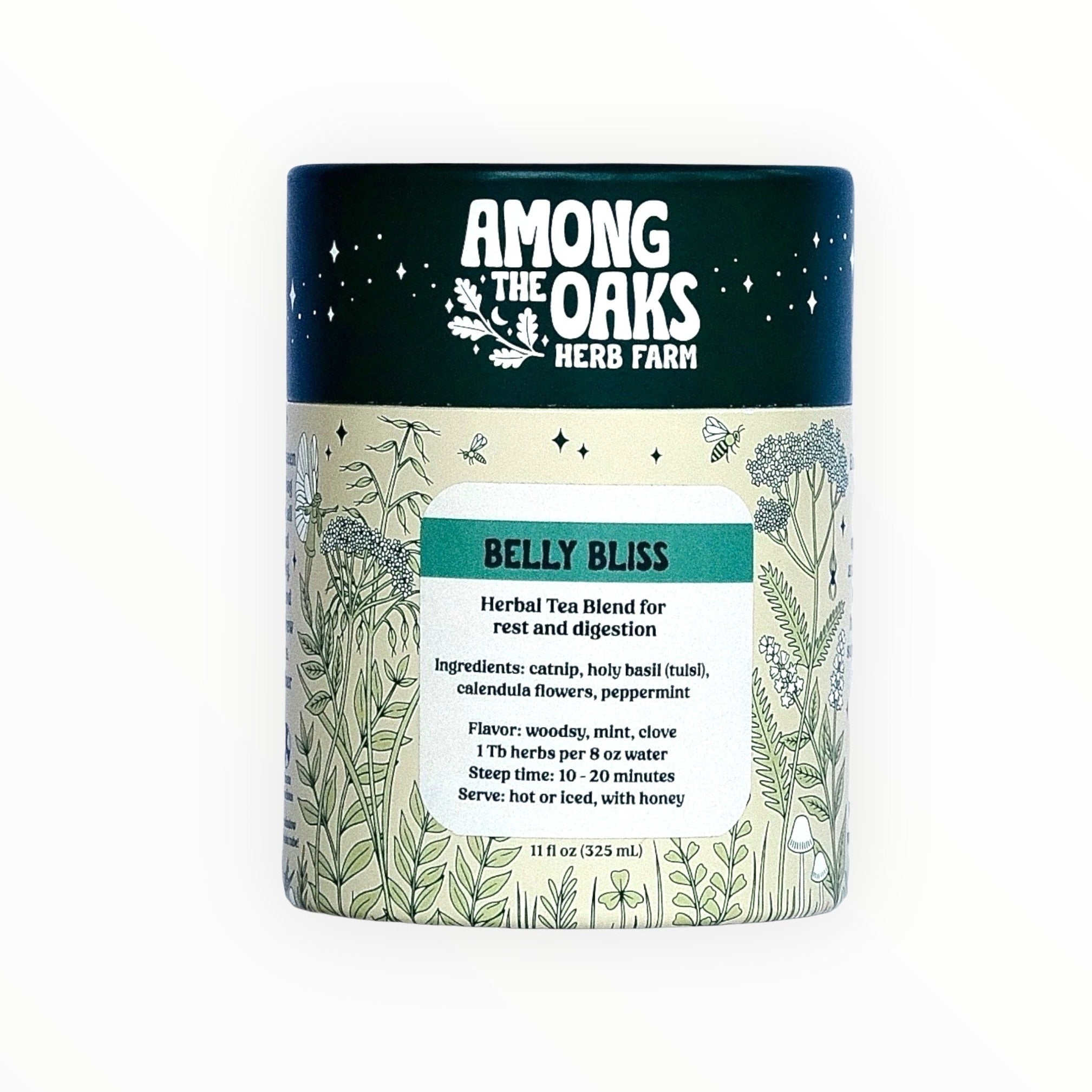 Belly Bliss Tea with 100% Farm Grown Herbs – Forage Folk