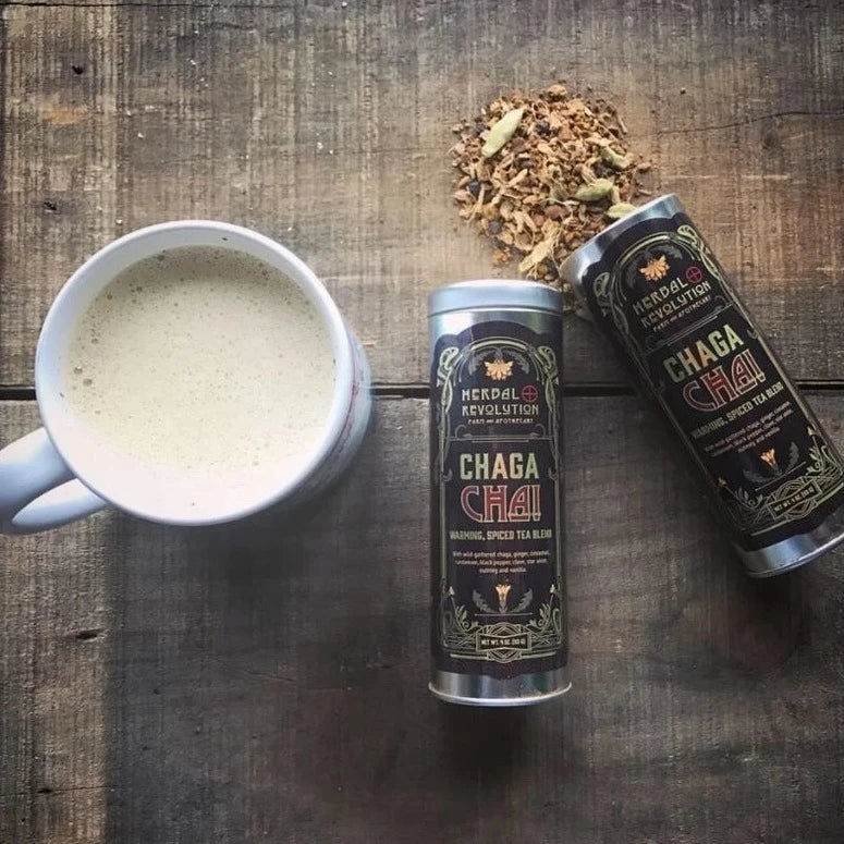 Chaga Chai with Wild Gathered Fungi – Forage Folk