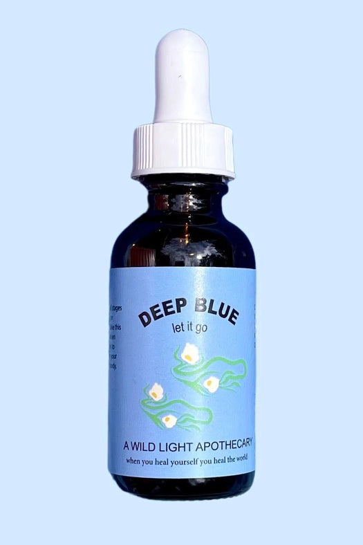 Deep Blue Grief Formula with Blue Vervain – Forage Folk
