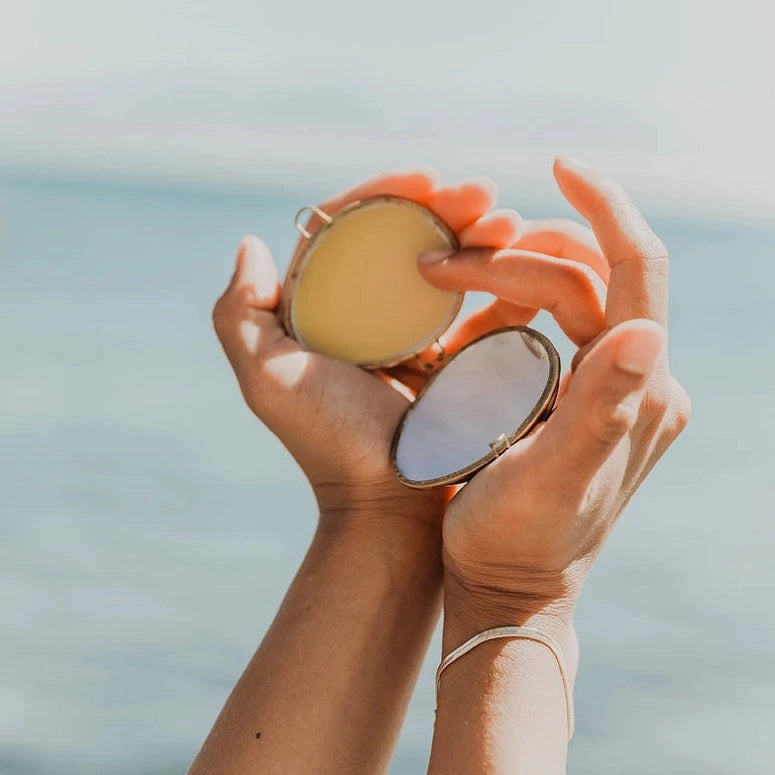 Seashell Lip Balm – Passion Fruit & Yuzu – Forage Folk